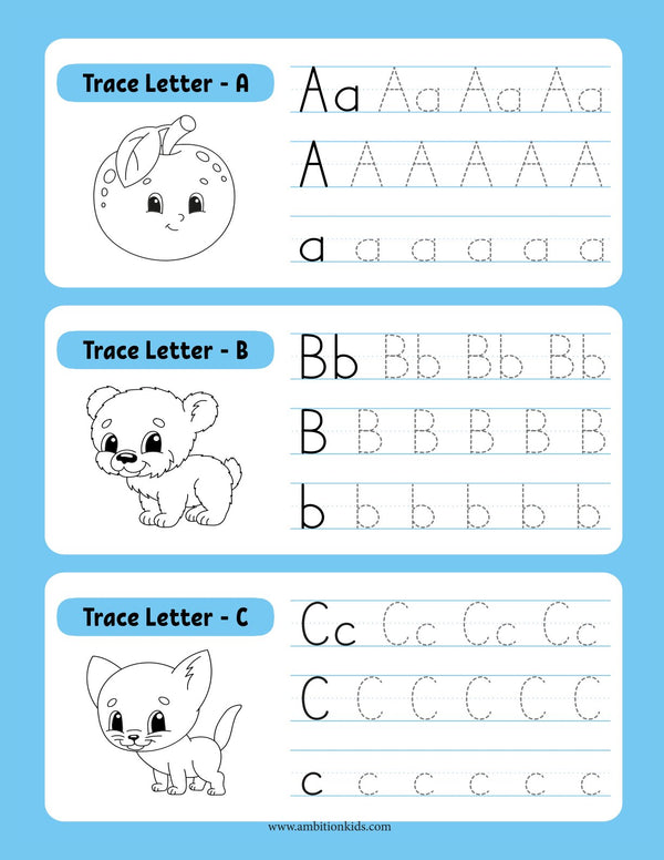 UKG English Printable Worksheets | 102 Skill-Based Worksheets