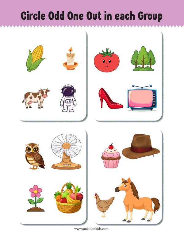 UKG English Printable Worksheets | 102 Skill-Based Worksheets