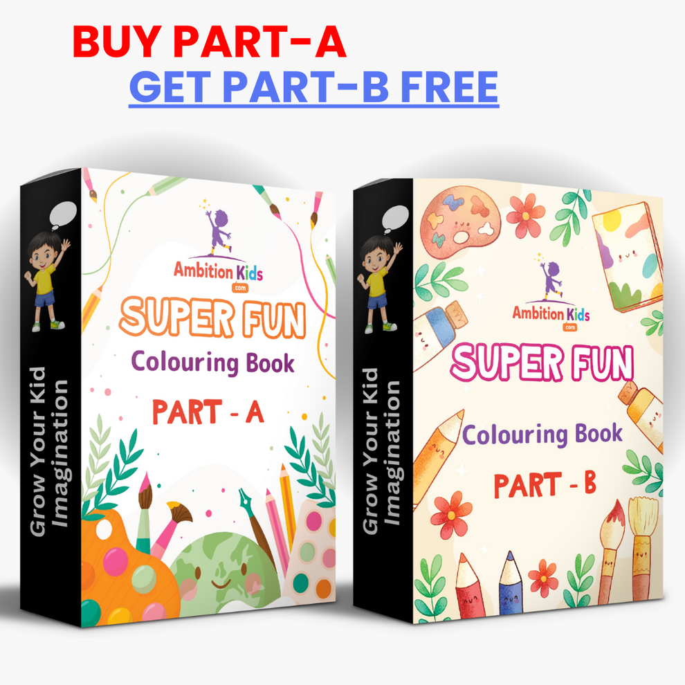 Colouring Worksheets Buy 1 Get 1 Free (20% Off) – Ambition Kids