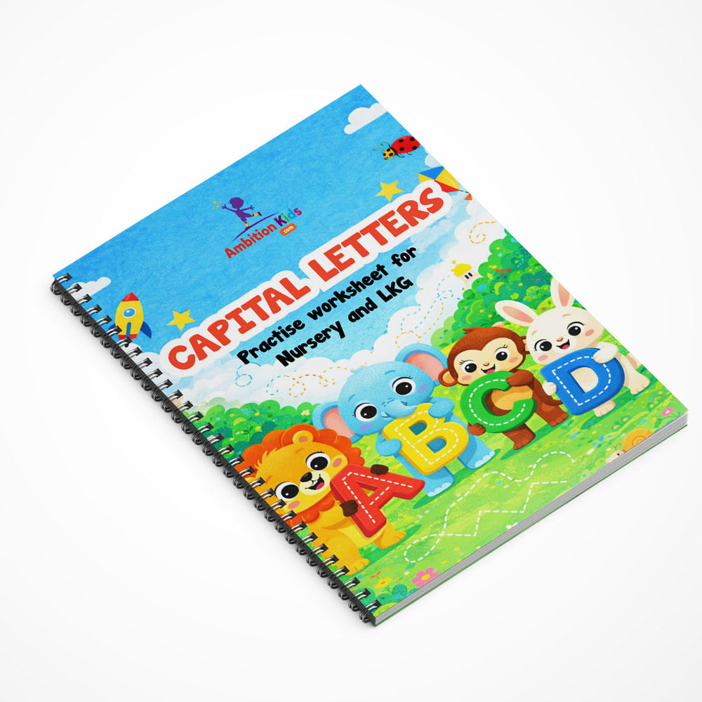 🎁 #Free Capital Letters Writing Book